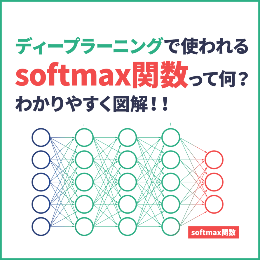 【図解】softmax関数とは？わかりやすく、深く解説 - すえつぐのNLP&LLM